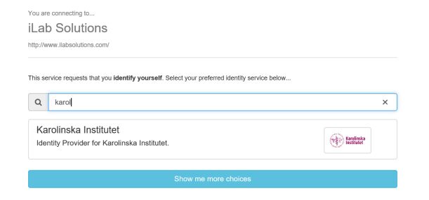 Using iLab as an internal KI customer | Staff Portal