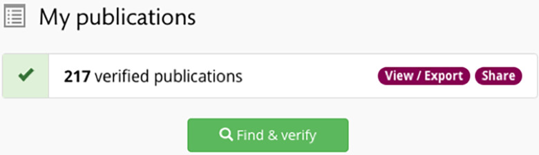 Instructions to internal applicants for creating a publication list ...